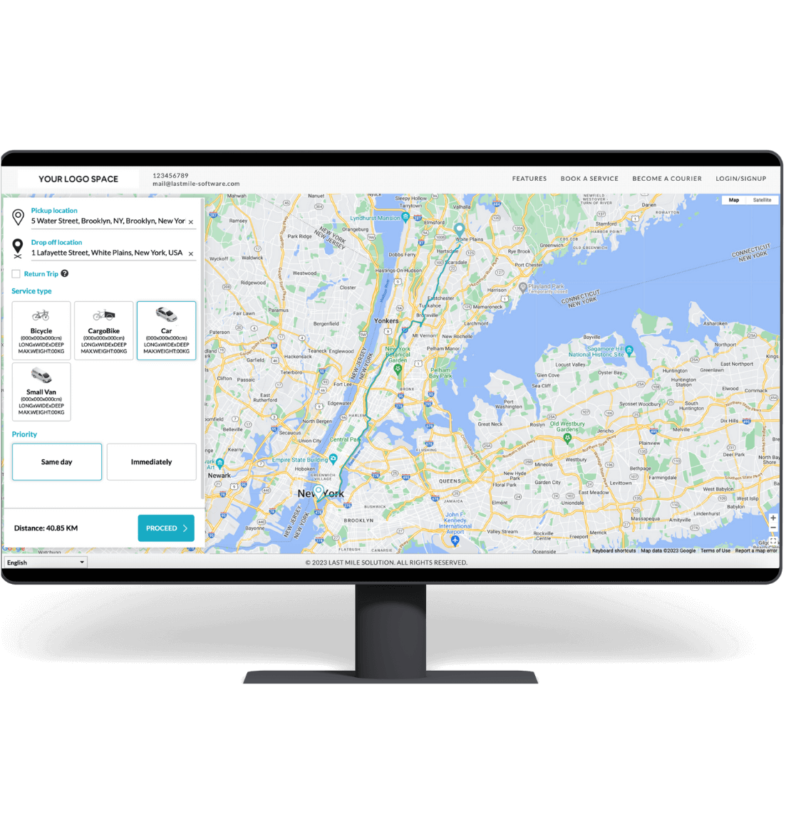 Last Mile Software for Courier & Delivery Service